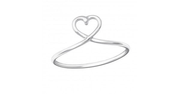 Inel din argint cu inimioara model DiAmanti DIA36159